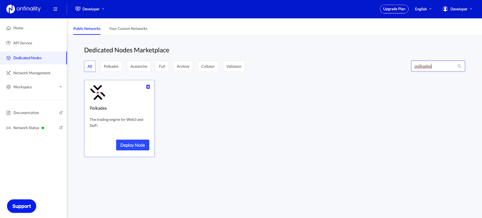 Set up a Polkadex Validator