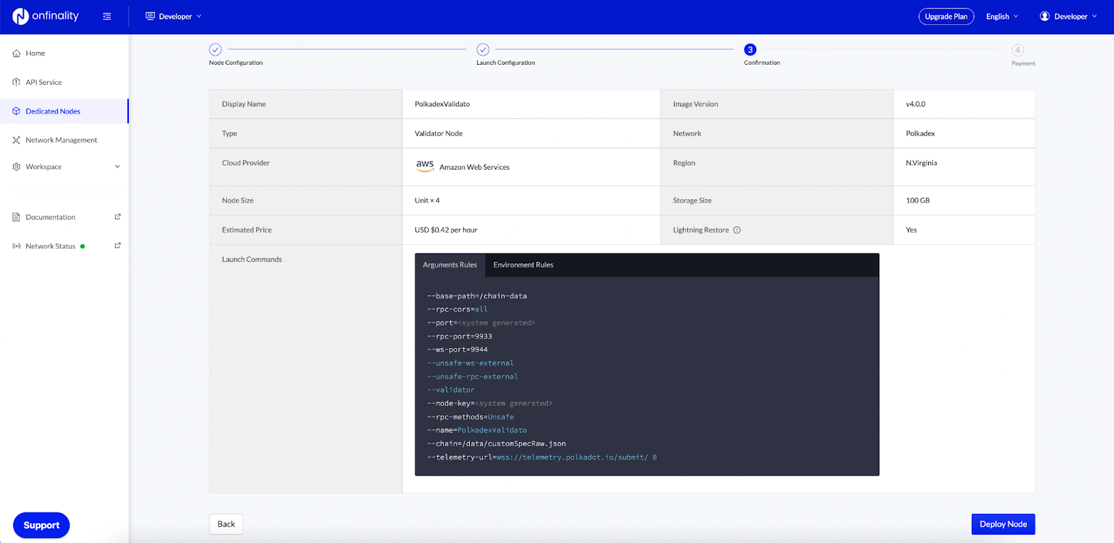 Set up a Polkadex Validator